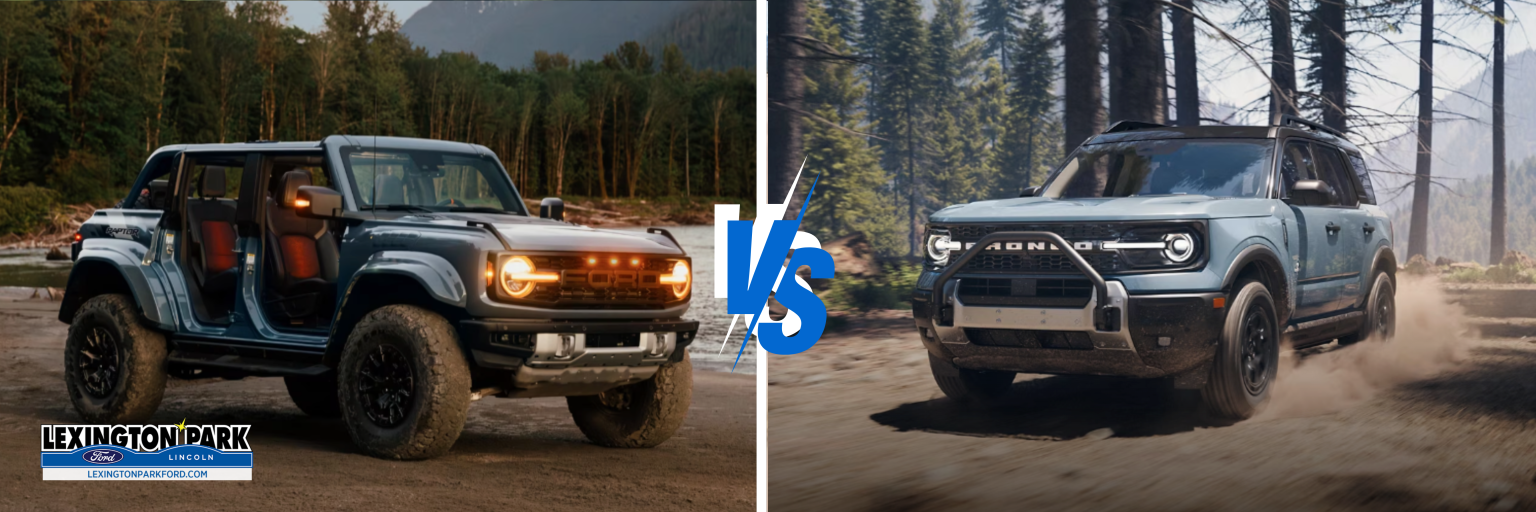 2025 Ford Bronco vs Ford Bronco Sport - Lexington Park Ford